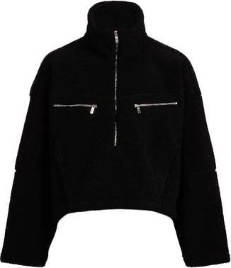 LGN Louis Gabriel Nouchi Sweat ample col montant duveteuse