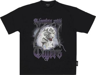 Phobia Archive Tiger Tee - - Tops - Herren - Schwarzk - XL