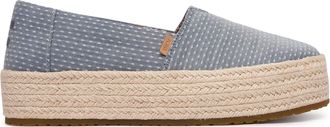 Toms Espadrilles Toms Valencia 10023063 Hellblau