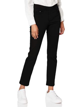 Raphaela by Brax Damen Style Lavina Rundum Schlupf Denim Super Slim Jeans, Schwarz (Black 02), 42W / 30L