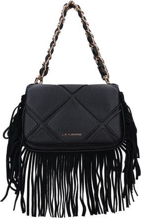 La Carrie Tasche aus Kunstleder mit Nieten - - Bags - Damen - Schwarzk - ONE SIZE