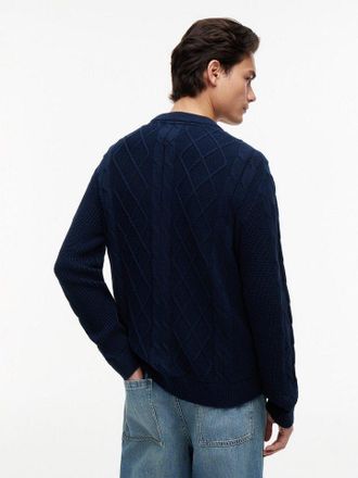 Tommy Jeans Rundhalspullover TJM REG CABLE KNIT SWEATER