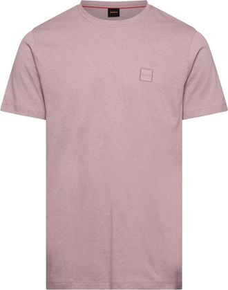 HUGO BOSS T-Shirt f&uuml;r Herren, Premium-Baumwolle (Pastell-Lila)