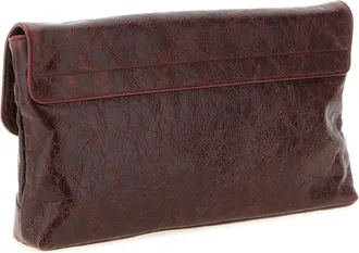 Balenciaga Le City Clutch - Burgundy