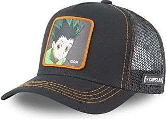 Capslab Gon Freecss Hunter X Hunter Black Trucker Cap - One-Size