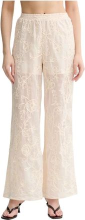Twinset Damen, Hosen, Beige, XSGr&ouml;&szlig;e