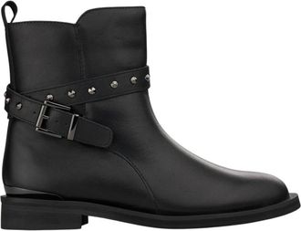 Alma En Pena Alma EN Pena, Femme, Chaussures, Noir, Taille: 39 EU Bottines plates avec bout arrondi et sans fermeture