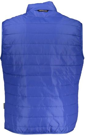 Napapijri Padded Nylon Blend Vest - Blue