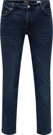 Only & Sons Herren Jeans ONSLOOM Slim 4976 - Slim Fit - Blau - Blue Black Denim, Größe:33W / 30L, Farbvariante:Blue Black Denim 22024976