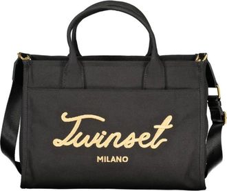 Twinset Femme, Sacs, Noir, Taille: ONE Size Tote Bag