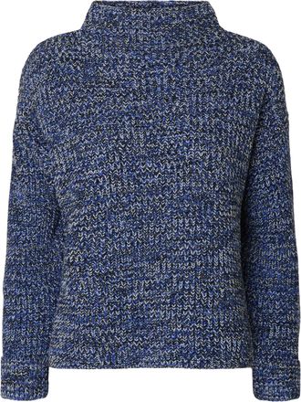 Selected Damen Slfselma Sus Ls Knit Pullover Noos, Dazzling Blue, S EU