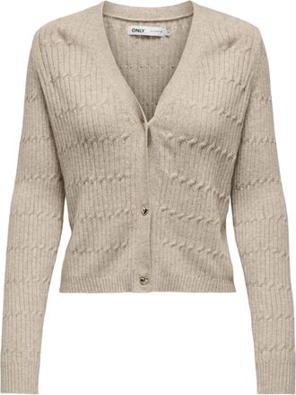 Only Onlkatia Life Ls Vneck Cardi KNT Noos
