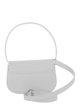 Diesel Womens Shoulder Bag 1dr White Leather