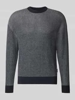 Daniel Hechter Regular Fit Strickpullover aus reiner Baumwolle