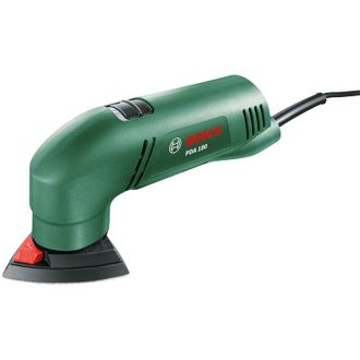 Bosch [NEUWERTIG] Bosch Deltaschleifer PDA 180 (180 Watt, 3 Schleifbl&auml;tter, Schleifplattenma&szlig; &uuml;ber Eck: 92 mm )