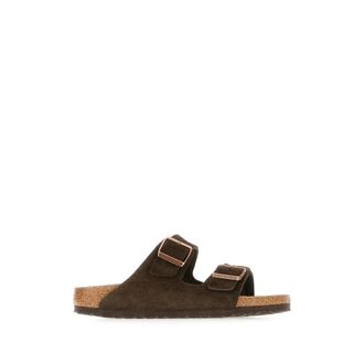Birkenstock Arizona Suede Schmale Passform - - Shoes - Herren - Braun - 44 EU