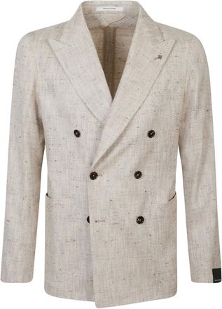 Tagliatore Homme, Vestes, Beige, Taille: XL Blazer