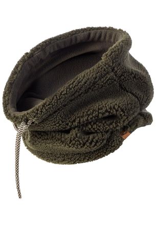 Camel Active Damen Tunnelschal aus weichem Polyester Dunkelgr&uuml;n, womenswear-OS