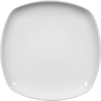 SELTMANN WEIDEN Teller flach eckig 20 cm 6 Stück Lido Weiss Uni 00003