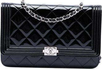 Chanel Pre-owned Sac Bandouli&egrave;re Boy - Femme - Pre-owned - Noir - Taille: ONE Size