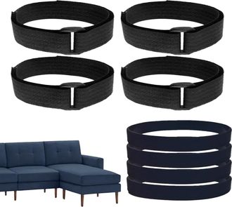 Generic Sofa-Verbindungsclips - sicheres Sektionalsofa mit einfach zu installierenden Befestigungen | Halten Sie Sofas in L-Form an Ort und Stelle, sch&uuml;tzen S