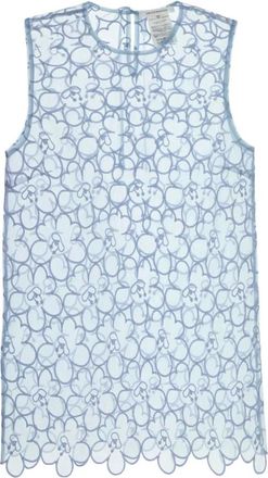 Cecilie Bahnsen Femme, Tops, Bleu, Taille: 38 FR Cerise Top