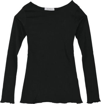 Alpha Studio Femme, Tops, Noir, Taille: 42 FR Alpha Studio tshirt