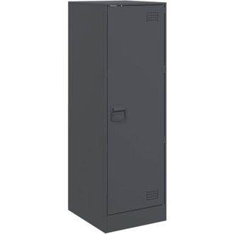 vidaXL Sideboard Anthrazit 34,5x39x107 cm Stahl Vidaxl