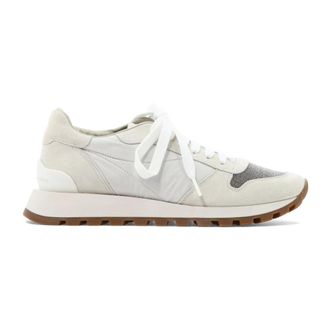 Brunello Cucinelli Damen, Schuhe, Wei&szlig;, 37 1/2 EUGr&ouml;&szlig;e