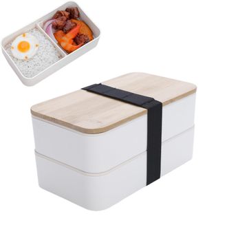 Generic Lunchbox Aufbewahrungsdosen F&uuml;r Erwachsene | Luftdichte Stapelbare Sch&uuml;sseln Mit Doppelter Schicht - Aufbewahrungsboxen F&uuml;r Lebensmittel Mit Deckel,F&uuml;