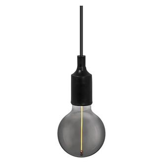 Osram Suspension Vintage 1906 BELL E27, noire, max. 15 W LED, culot E27, rosace en forme dentonnoir, suspension dint&eacute;rieur, &agrave; combiner avec des lampes 1906 