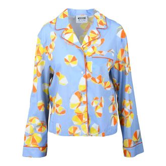 Moschino Damen, Blusen & Hemden, Mehrfarbig, MGr&ouml;&szlig;e
