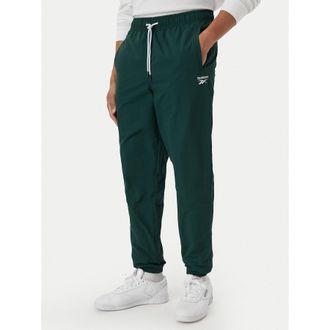 Reebok Jogginghose Mieszko RK25722CCM Dunkelgr&uuml;n Regular Fit