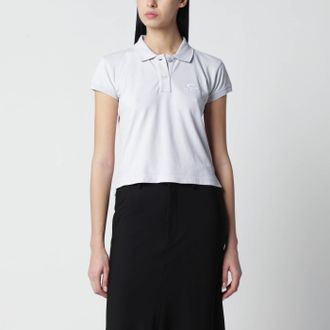 Balenciaga Cremewei&szlig;es Laurel Classic Polo