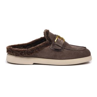 Baldinini Clogs aus Wildleder - - Shoes - Damen - Braun - 38 EU