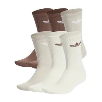 adidas Lot de 6 paires de chaussettes montantes Trefoil - unisex - Sport - Multicolore - Taille: XS