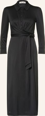 Diane Von F&uuml;rstenberg Diane Von Furstenberg Hemdblusenkleid Sana In Wickeloptik schwarz