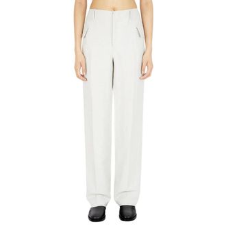 Durazzi Milano Canvas Cargo Hose - - Trousers - Damen - Wei&szlig; - S