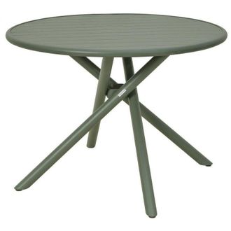 Hesperide Gartentisch 4-sitzig Nebullia D105cm lorbeergr&uuml;n - Hesp&eacute;ride