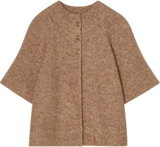 Busnel Femme, Pulls, Brun, Taille: 44 FR Vilanie Cardigan