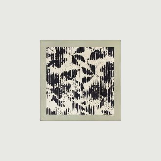 SOEUR FOULARD CAPUCINE JAUNE P&Acirc;LE/NOIR