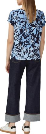 s.Oliver Flie&szlig;endes Jersey-Shirt mit &uuml;berschnittenen Schultern