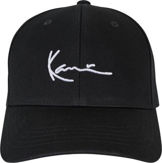 Karl Kani Herren Signature Essential Cap Black, one Size