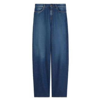 Max Mara Femme, Jeans, Bleu, Taille: 34 FR Denim Baggy Jeans