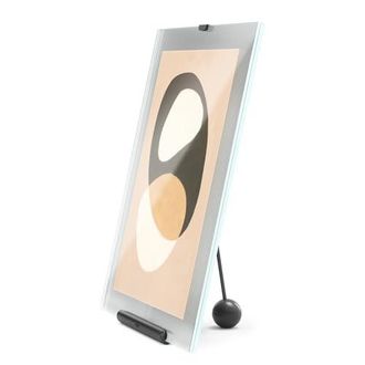 Umbra Flute Bilderrahmen 20x25 cm - Moderner Fotorahmen in Schwarz - F&uuml;r Fotos, Bilder & Erinnerungen, Stilvolles Dekor f&uuml;r Zuhause oder B&uuml;ro