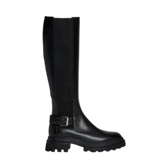 Hogan Femme, Chaussures, Noir, Taille: 40 EU Bottes Chelsea 10-Storey