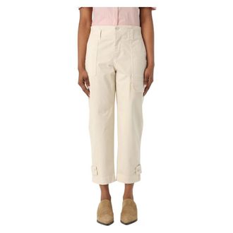 Pinko Cropped Hosen - - Trousers - Damen - Beige - S