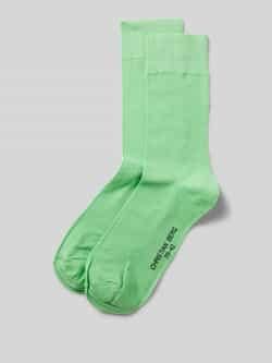 Christian Berg Socken mit Label-Detail