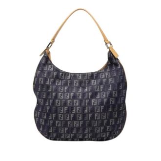 Fendi Sac bandouli&egrave;re en jean Pre-owned - Femme - Pre-owned - Bleu - Taille: ONE Size