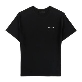 Hogan Homme, Tops, Noir, Taille: S T-shirt en coton